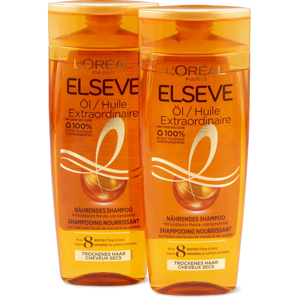 L'Oréal Paris Elseve Huile extraordinaire · Shampooing · Cheveux secs ...