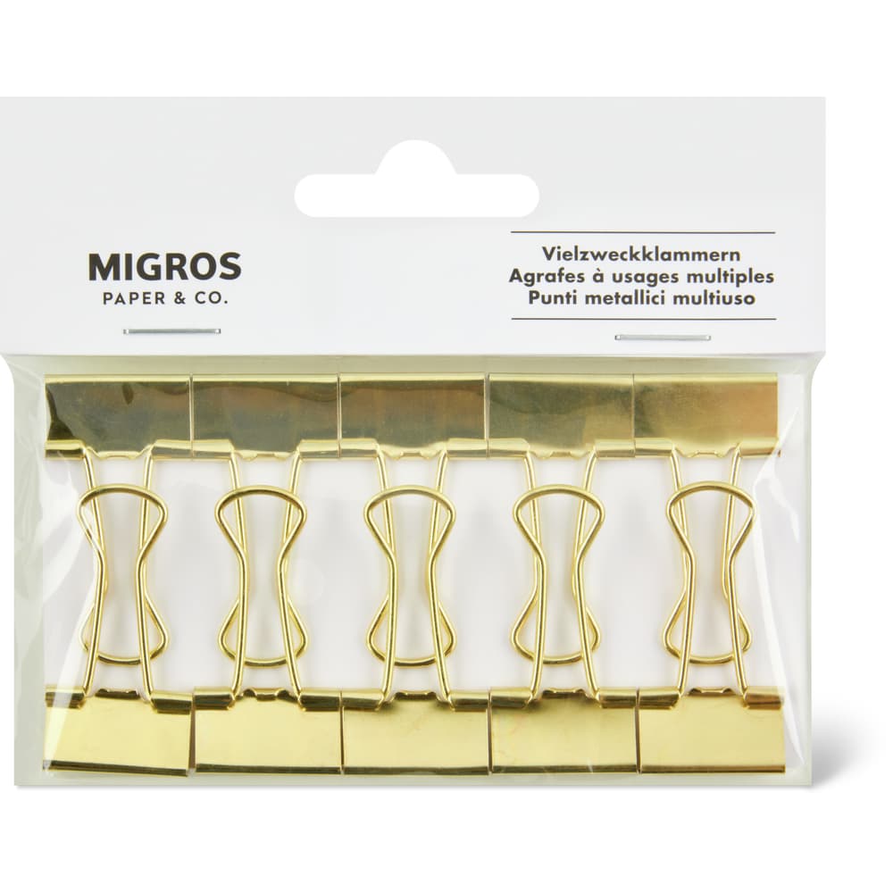 MIGROS PAPER & CO. · Multi-Purpose Clips • Migros