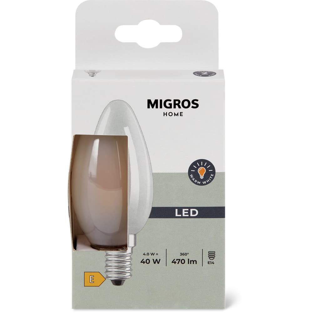 MIGROS HOME · M-HOME LED MATT B 40W • Migros