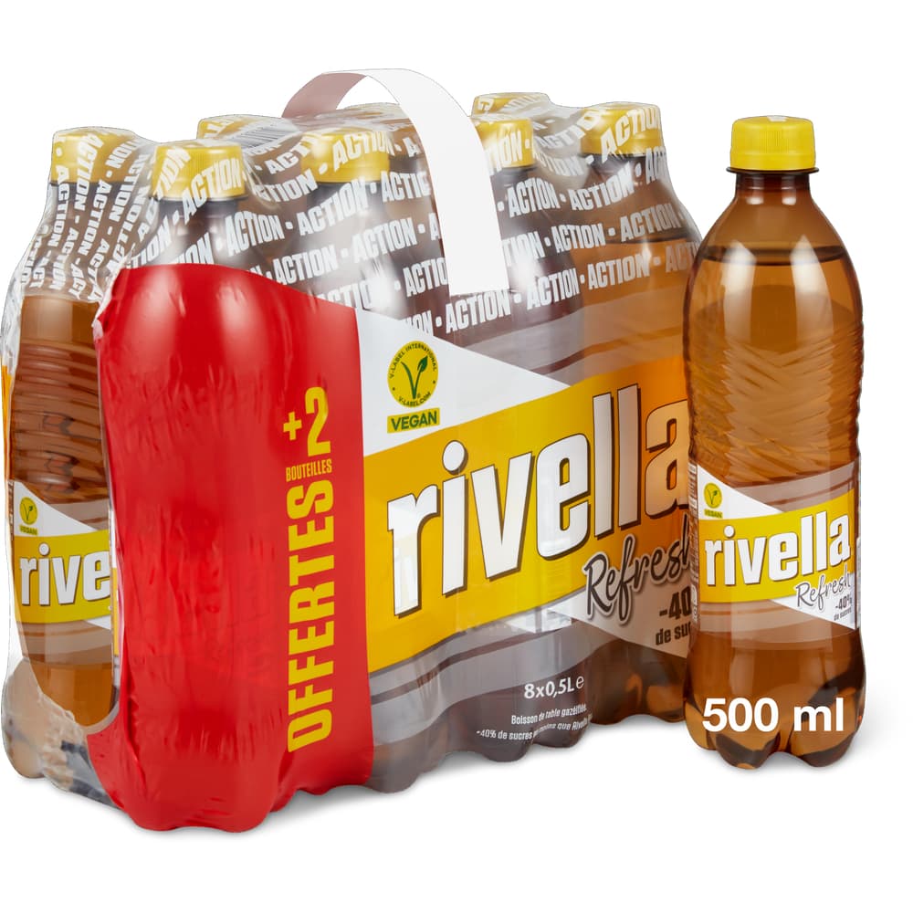 Rivella · Carbonated soft drink · Yellow - Refresh • Migros