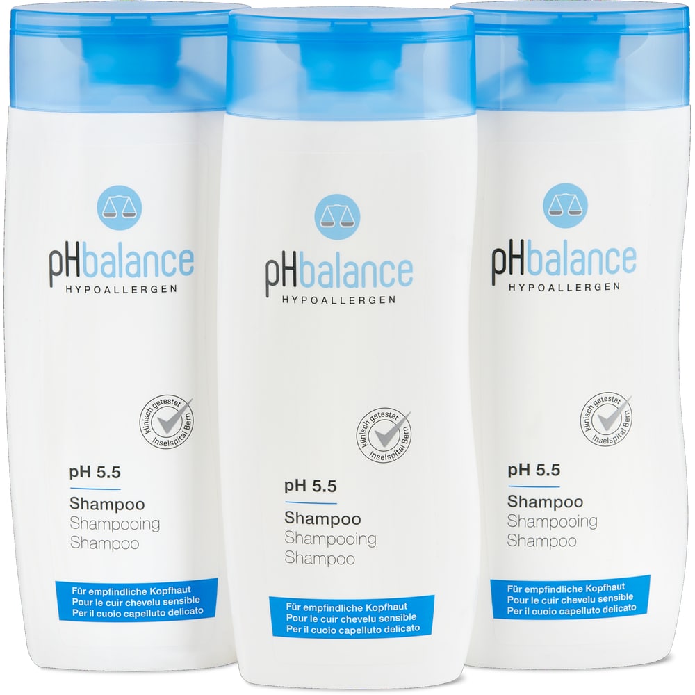 pH balance Hypoallergen · Shampoo · For sensitive scalps • Migros Online