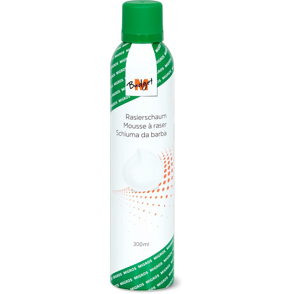 M-Budget · Mousse à raser • Migros