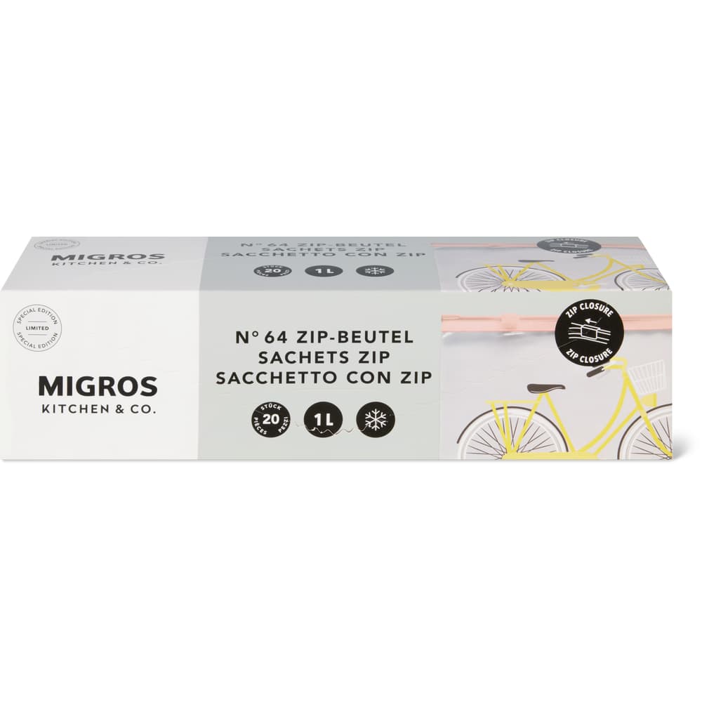 Migros Kitchen & Co. · Zip-Lock bags • Migros