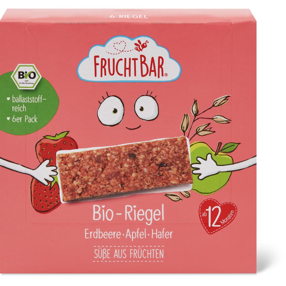 Fruchtbar Bio · Fruits bar, strawberry, apple & oats · From 12 months ...