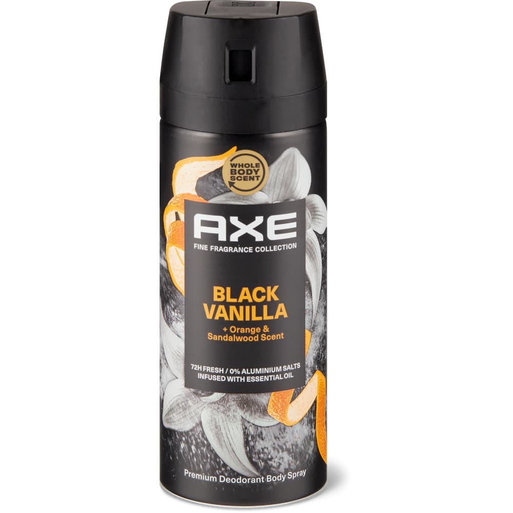Axe · Axe Deo Spray Black Vanilla • Migros