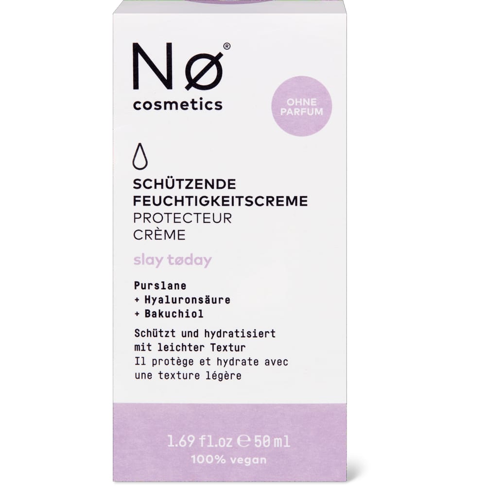 No Cosmetics Slay Today · Protective moisturising cream · protects and ...