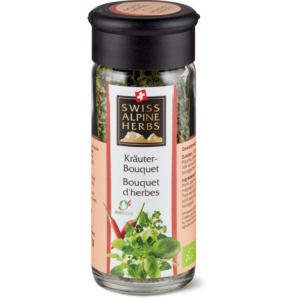Swiss Alpine Herbs · Alpine Herb · Bio • Migros