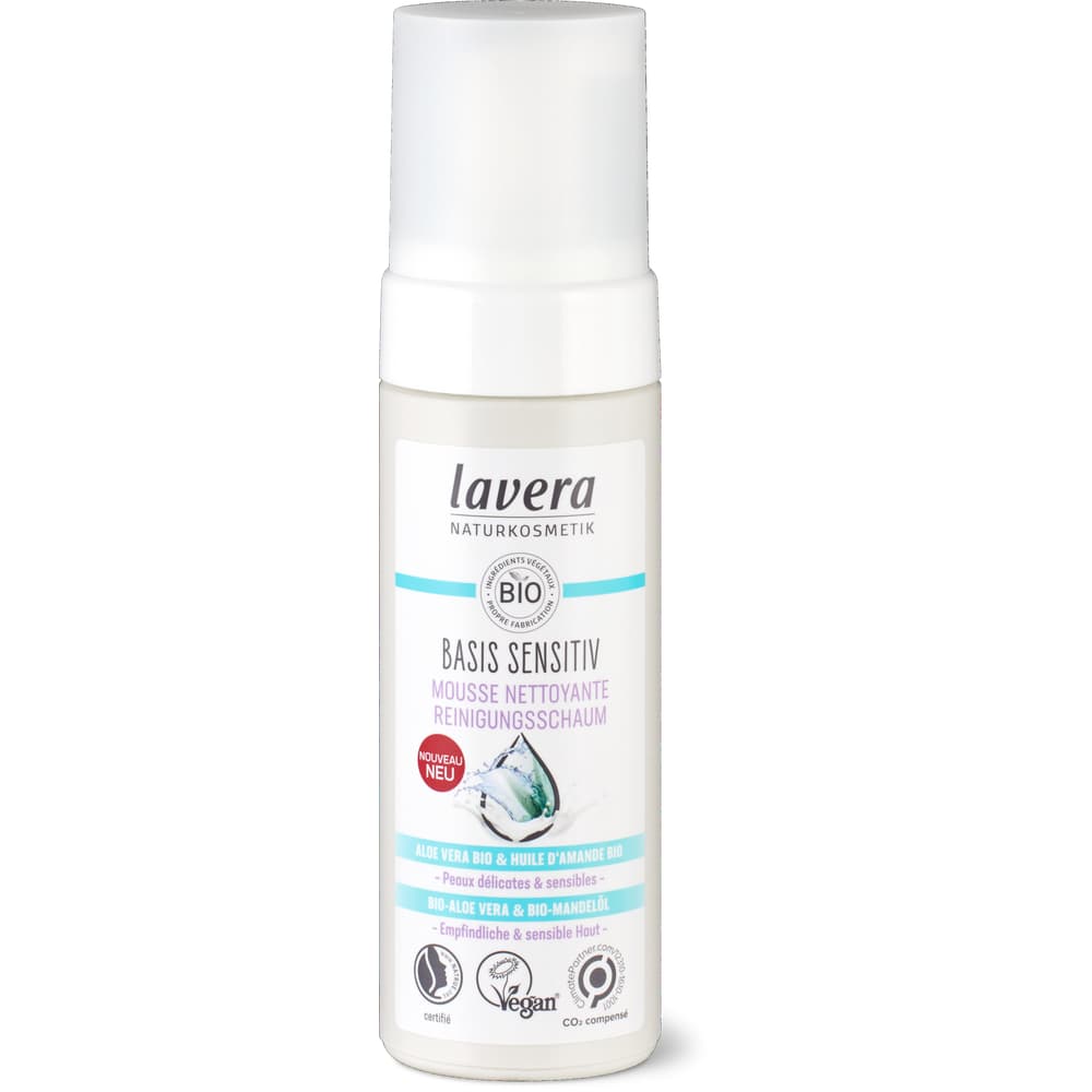 Lavera Basis Sensitive Mousse Nettoyante Apaisante • Migros