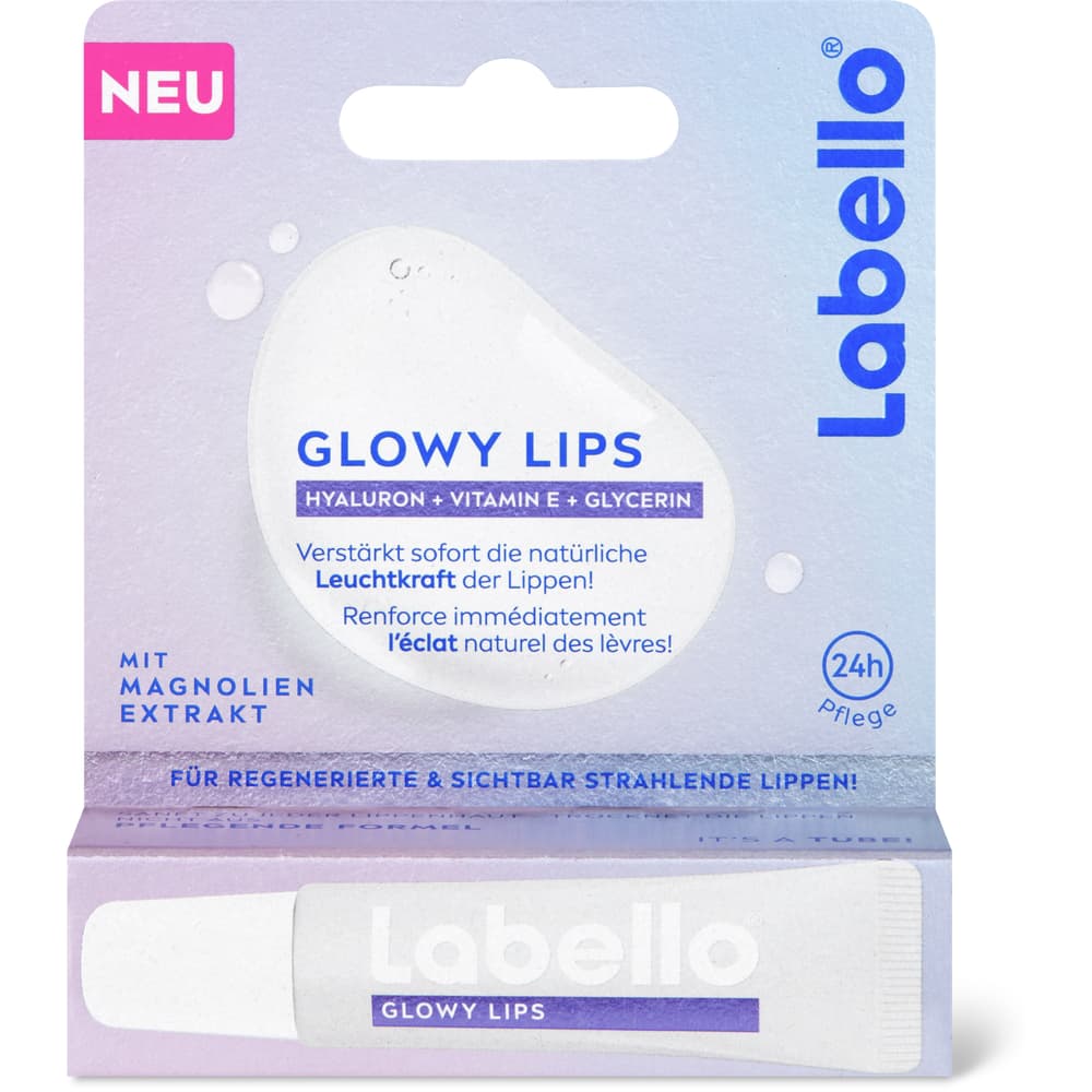Labello · Glowy Lips Labello • Migros