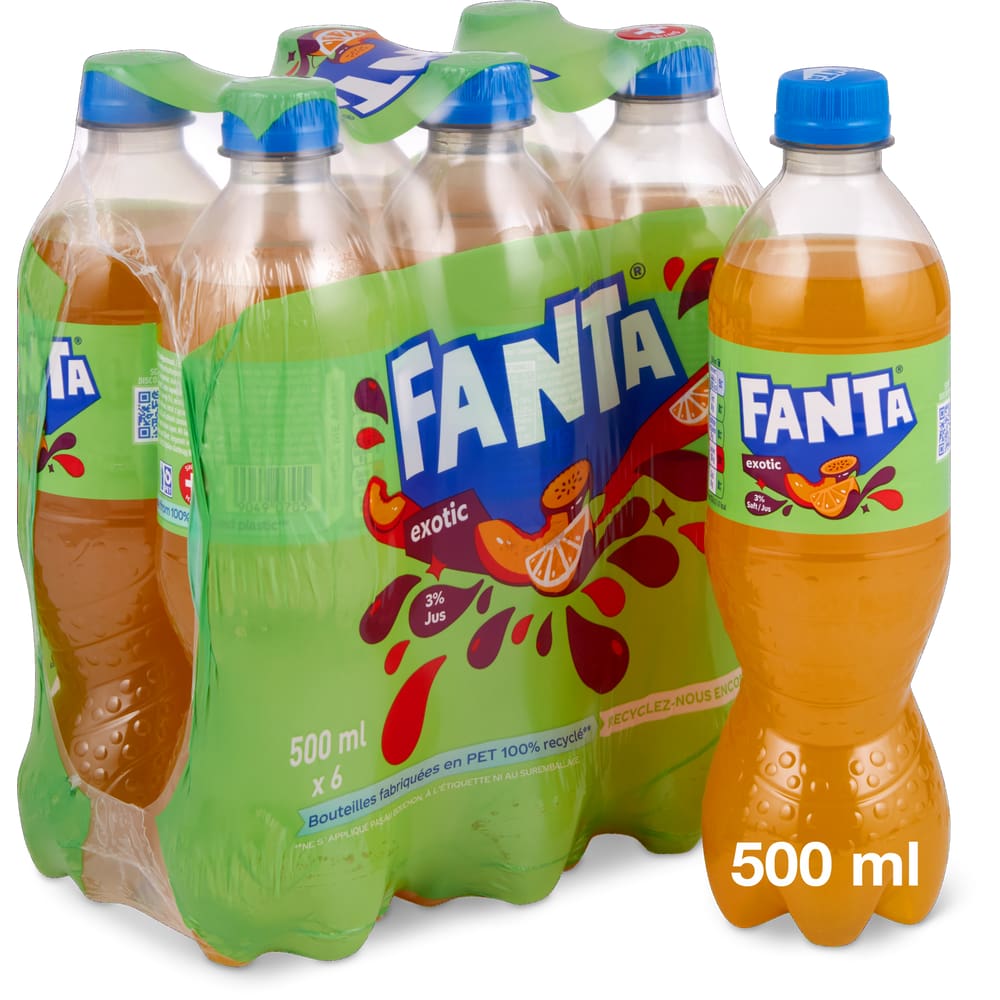 Fanta · Limonade · Exotic • Migros