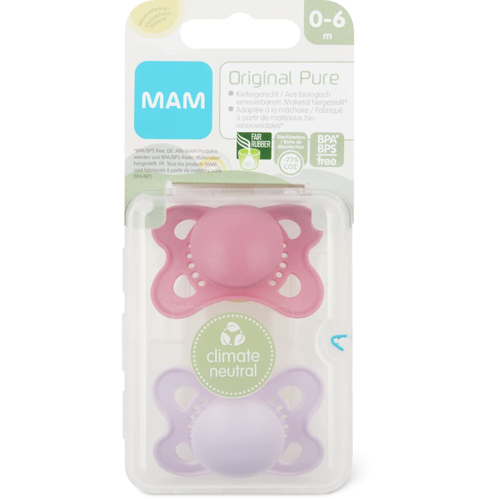 MAM Original Pure · Nuggi · Von Geburt an • Migros Online