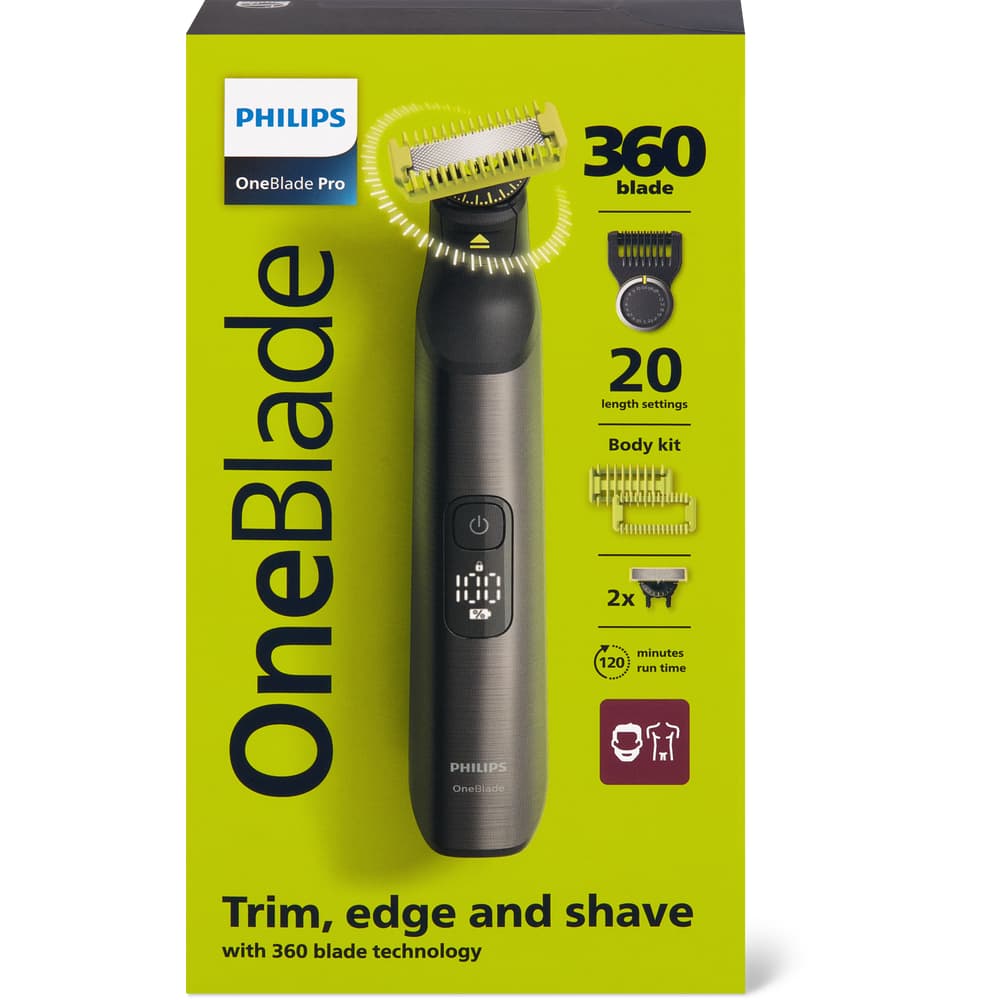 Philips · OneBlade Pro QP6552/15 Face + Body • Migros