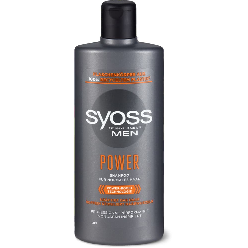 Syoss Men Power · Shampoo · Normales Haar • Migros Online