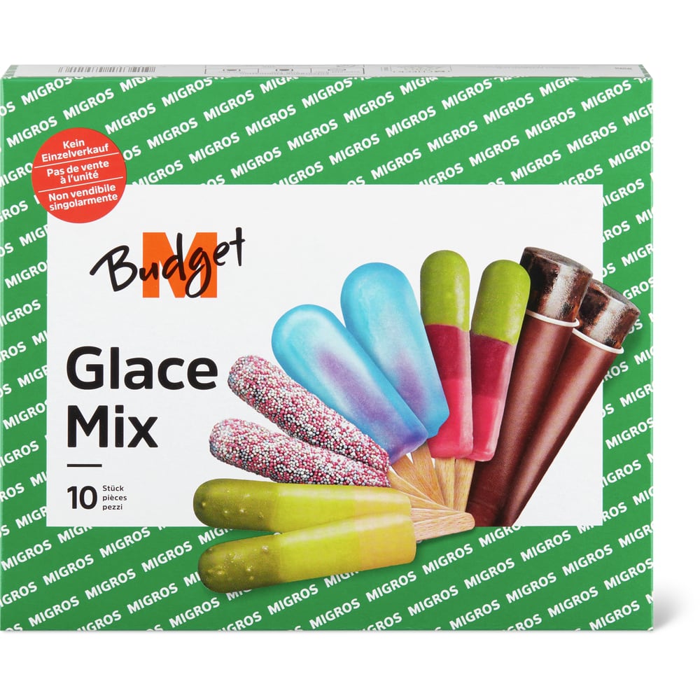 M-Budget · Glace mix · assortiert • Migros