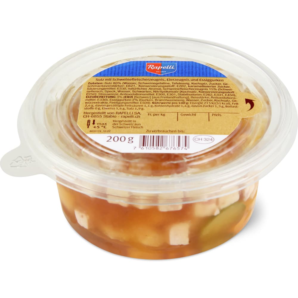 Rapelli · Brawn · With Diced Cold Cuts & Ham • Migros