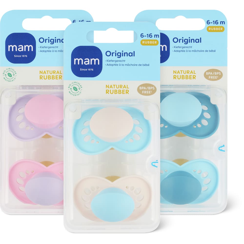 MAM Original · Pure Soother · 6–16 M • Migros