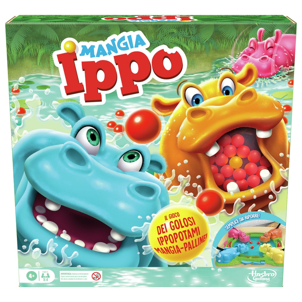 Hasbro Gaming · Hungry Hungry Hippos Refresh · Italian • Migros