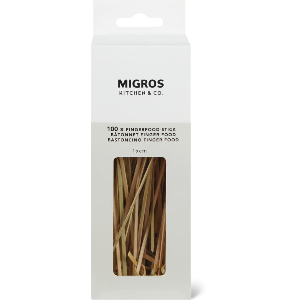 MIGROS KITCHEN & CO. · Sticks Fingerfood Bambus 100 Stk. • Migros Online
