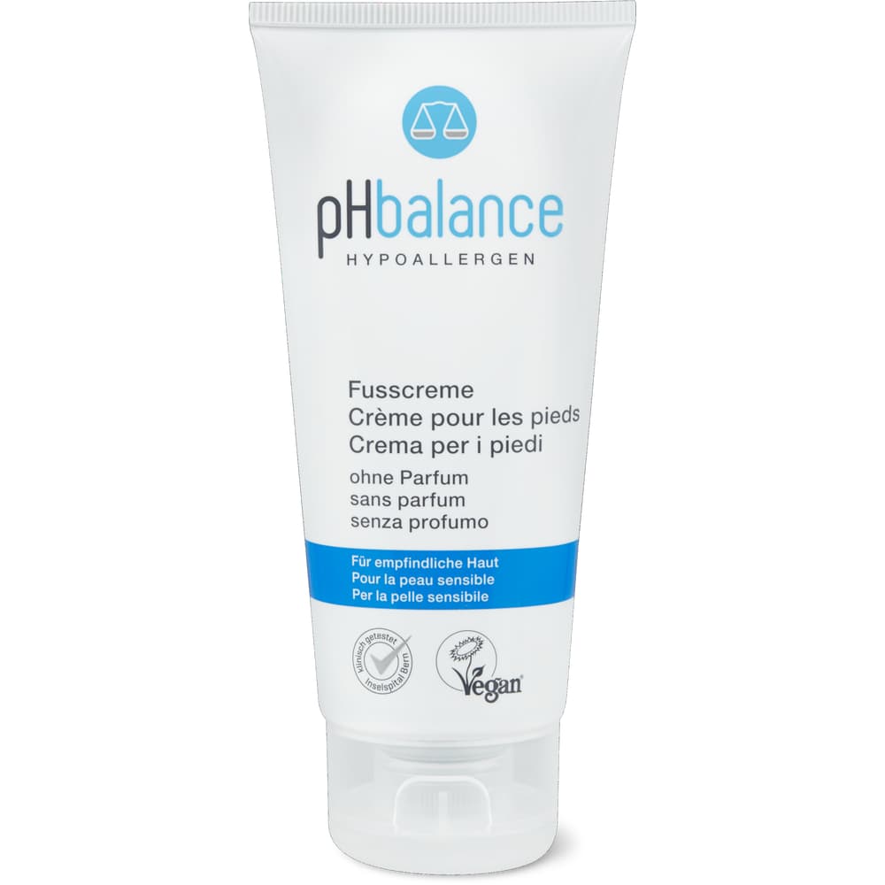 PH Balance · Foot cream · vegan • Migros
