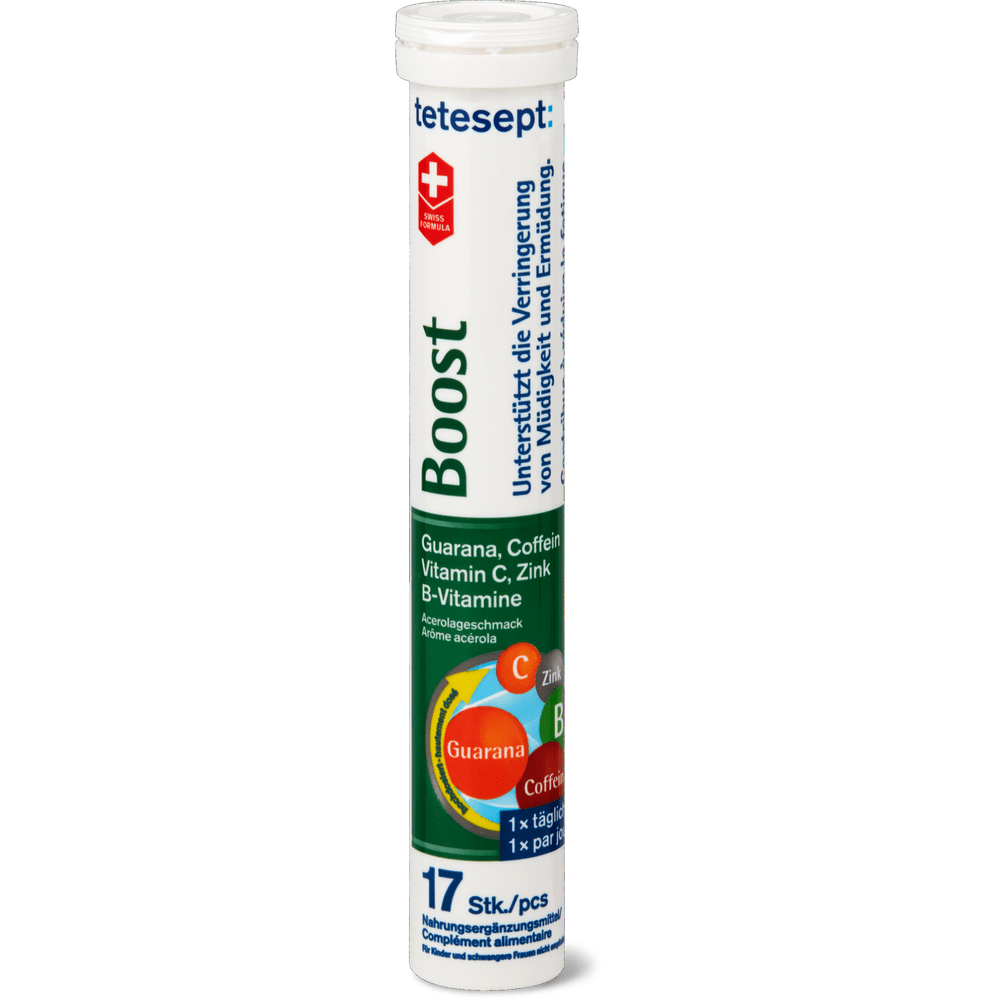 Tetesept · tetesept Boost effervescent tablet, 17 effervescent tablets ...