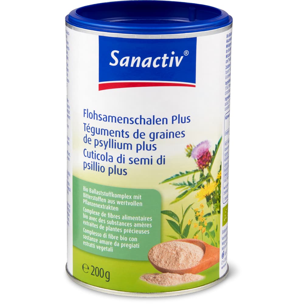 Sanactiv · Sanactiv Flea seed shells plus • Migros