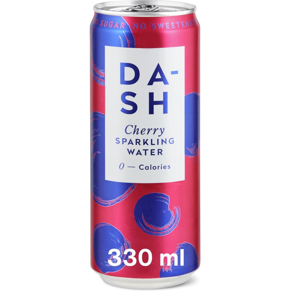 Dash · Cherry · Sparkling Water • Migros