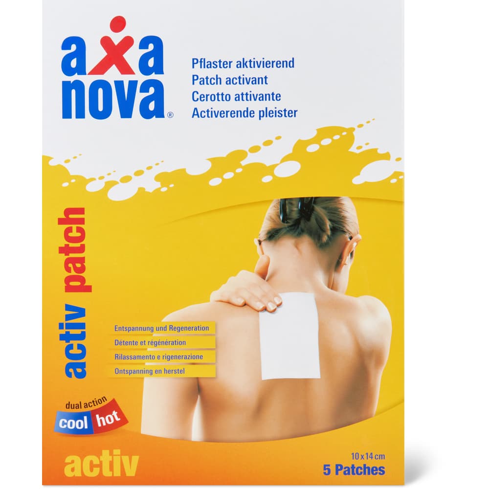 Axanova · Patch activant · Activ • Migros