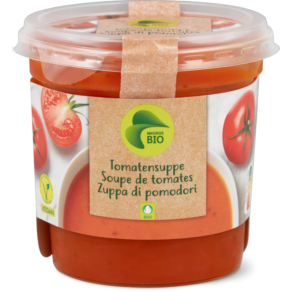 Tomatensuppe · Bio, vegan • Migros