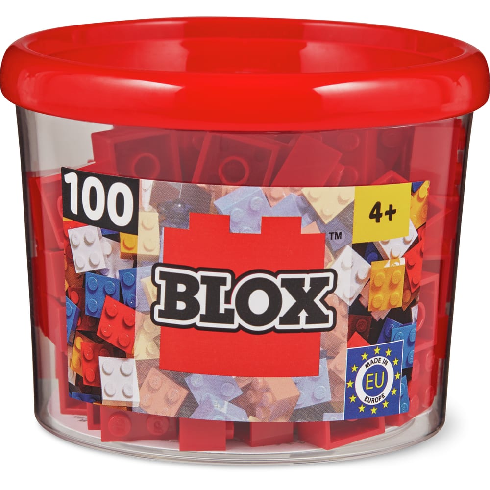 Blox · BLOX BOX 100 RED 4 PIN BRICKS • Migros