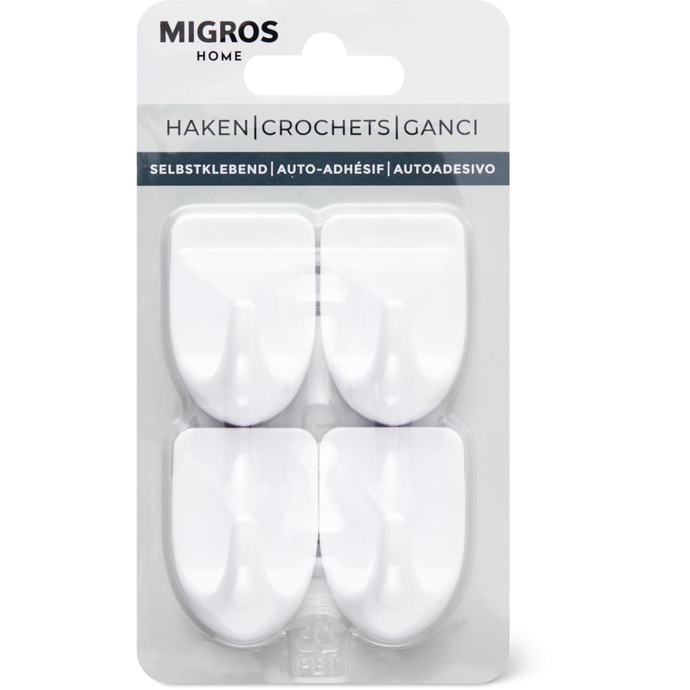 Migros Home · Crochets · petite taille, blanc • Migros