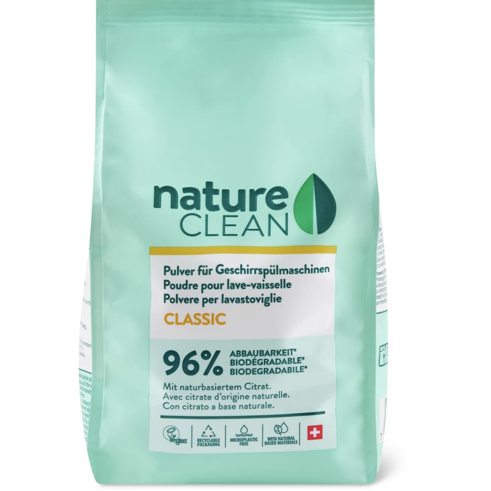 Nature Clean Classic · Dishwasher powder • Migros