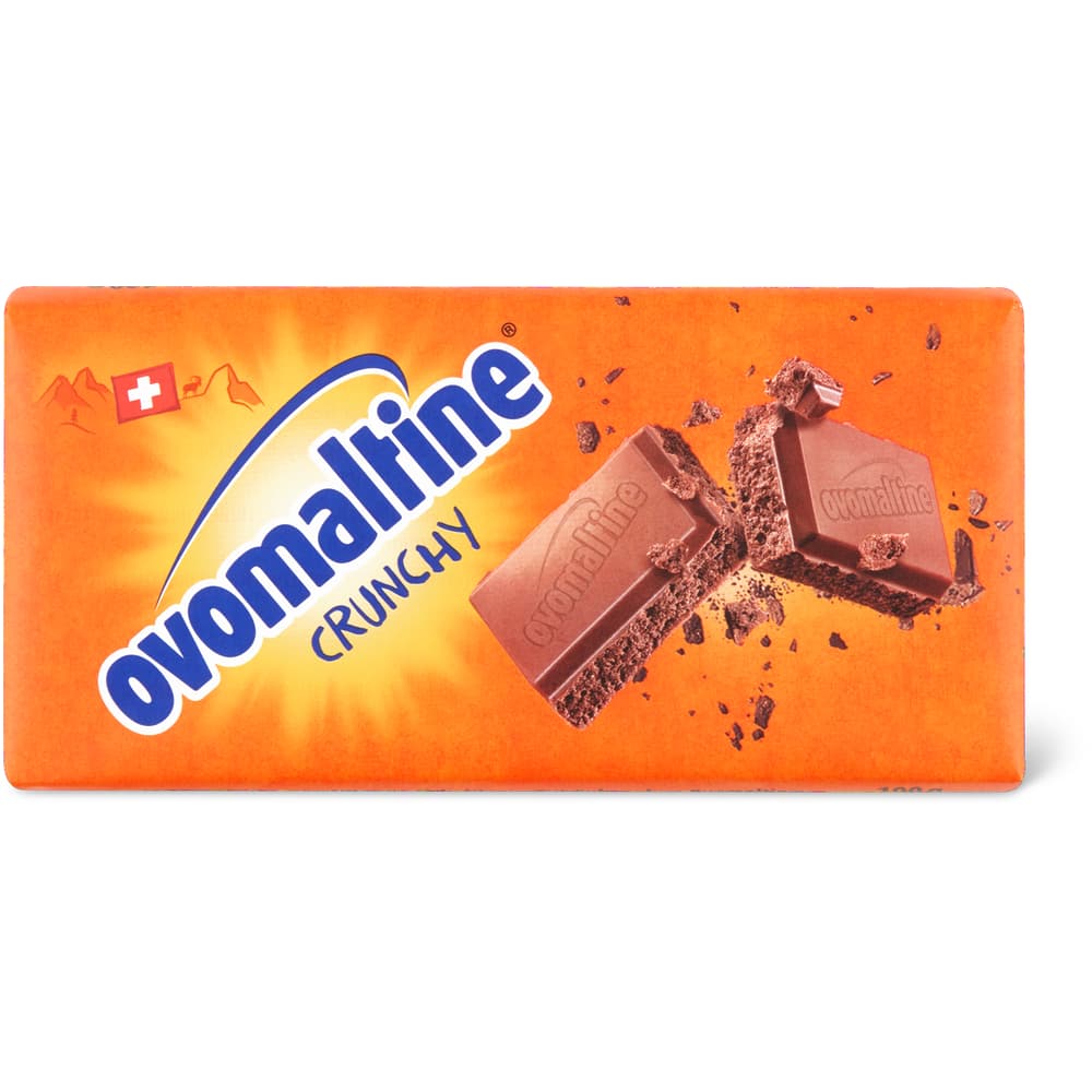 Ovomaltine · Chocolate bars · Milk chocolate with Ovaltine • Migros