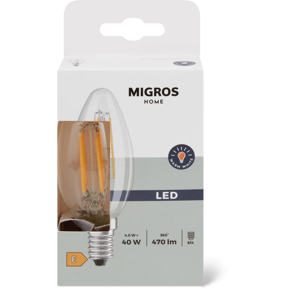 Migros Home · LED · Clear B 40W E14 DUO • Migros Online