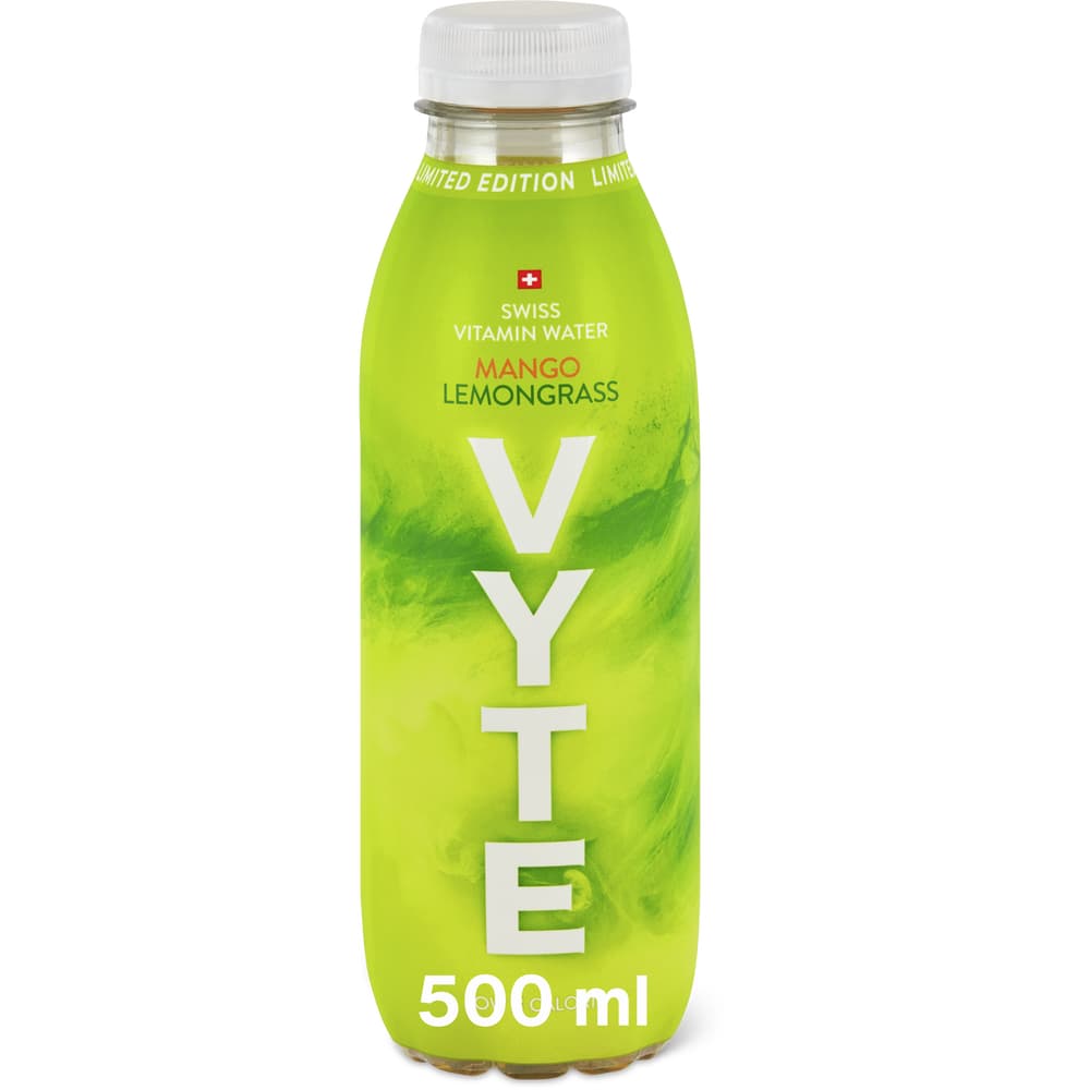 VYTE · Vitamin water · Mango Lemongrass • Migros