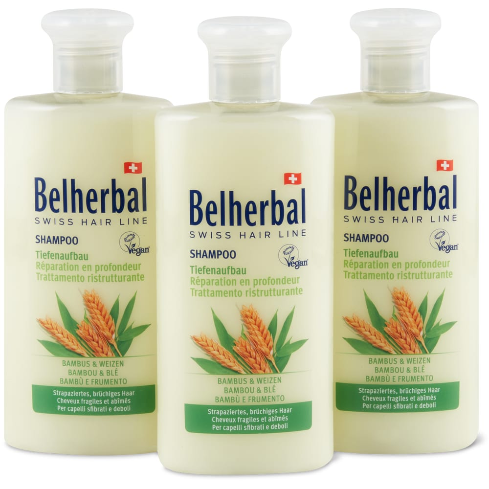 Belherbal Swiss Hair Line · Repair shampoo · for stressed, brittle hair ...