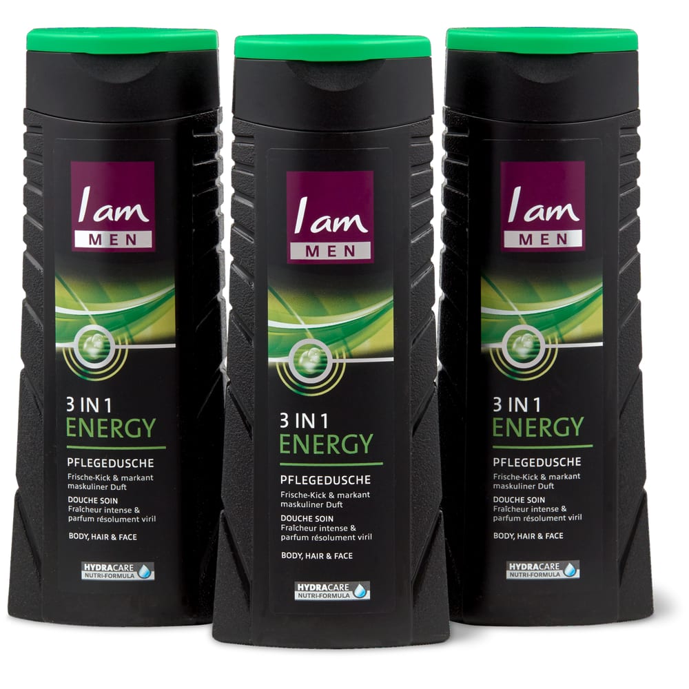 I am Men · Shampoo und Duschgel · Energy • Migros Online