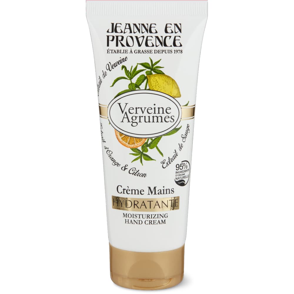 Jeanne en Provence · Crème Mains · Verveine Agrumes • Migros