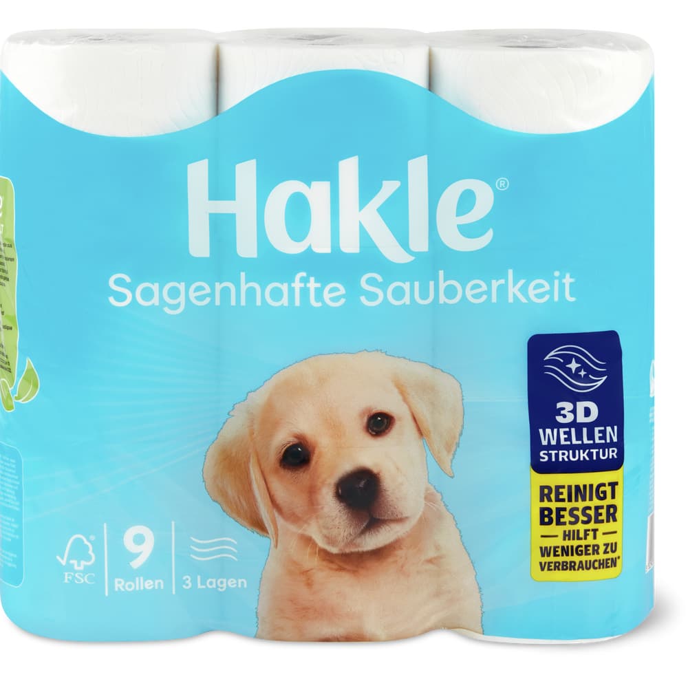 Hakle · Hakle sagenhafte Sauberkeit • Migros