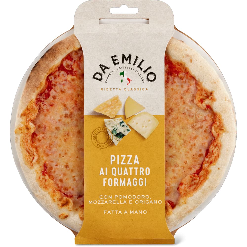 Da Emilio · Pizza · Quattro Formaggi • Migros