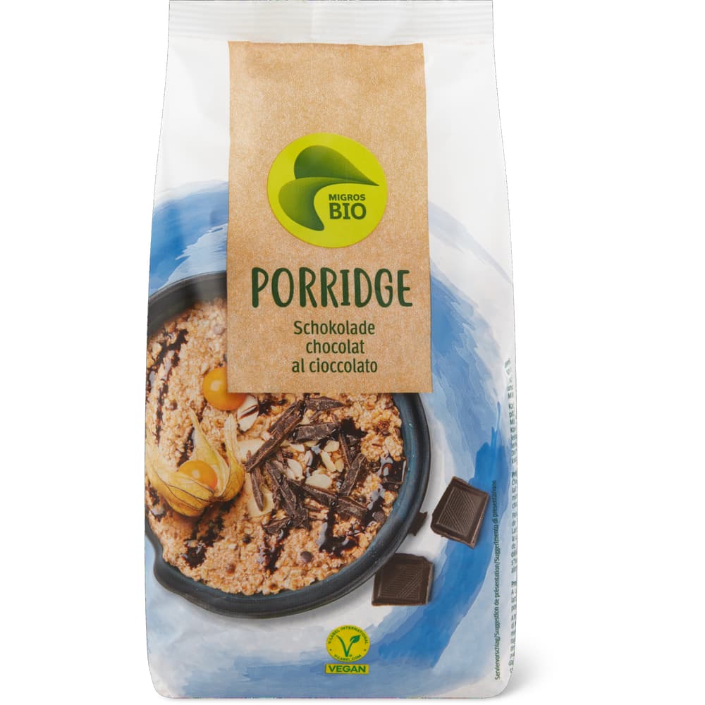 Porridge · Bio, Chocolat, végétalien • Migros