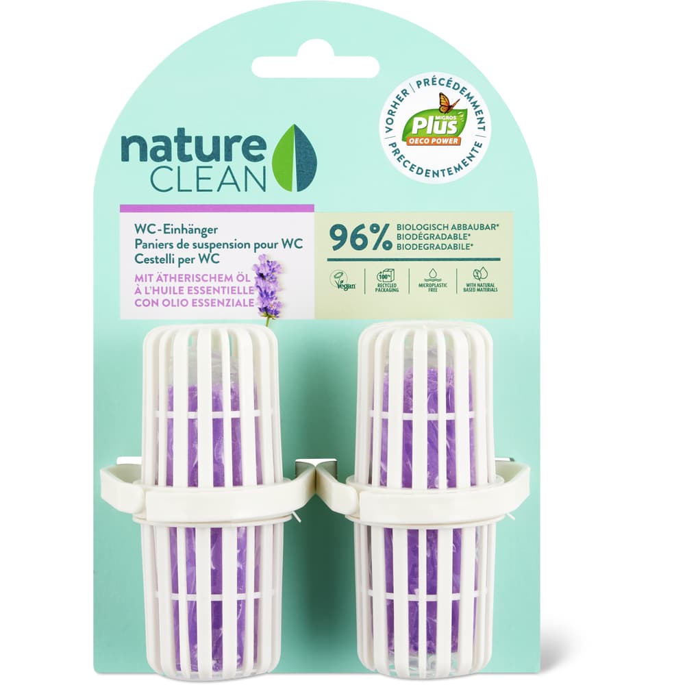 Nature Clean · WC-Block · 2 x 50g, mit Ätherischem Öl • Migros Online