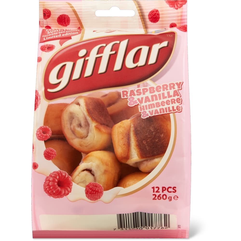 Pagen · Gifflar · Raspberry & Vanilla • Migros