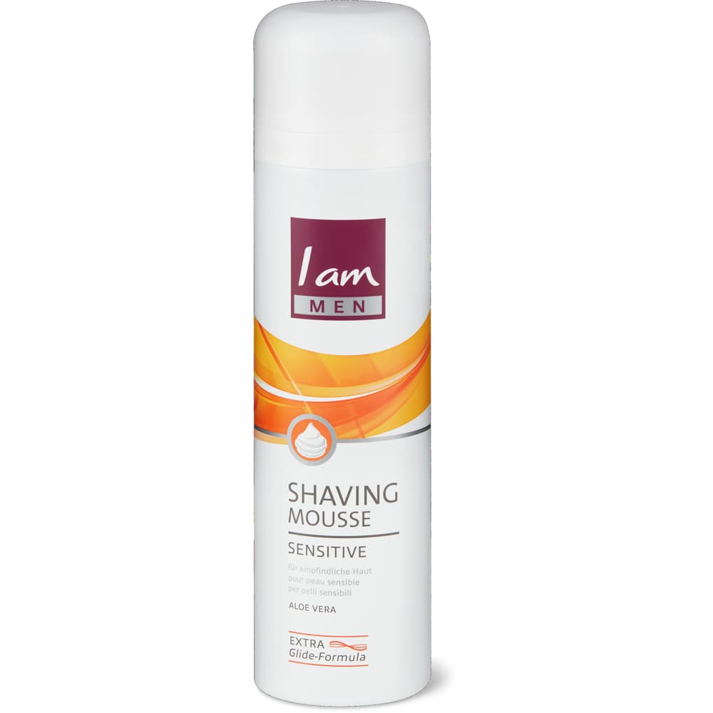 I am Men · Shaving Mousse · Aloe Vera, sensitive • Migros Online