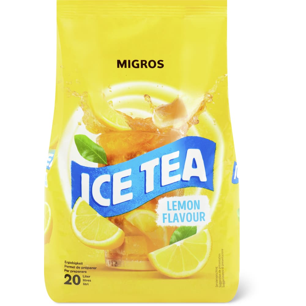 Migros · Ice Tea Zitrone · Pulver • Migros