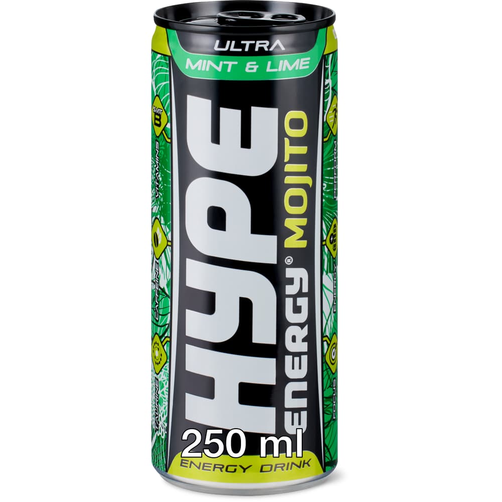 Hype Energy Mojito · Energydrink · Ultra Mint & Lime • Migros