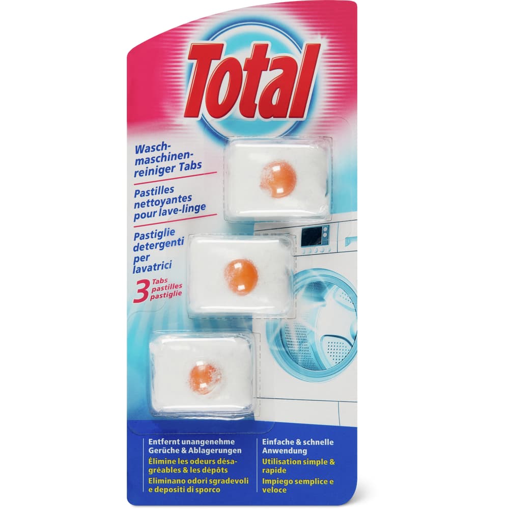 Total · Total Waschmaschinen Reiniger Tab • Migros