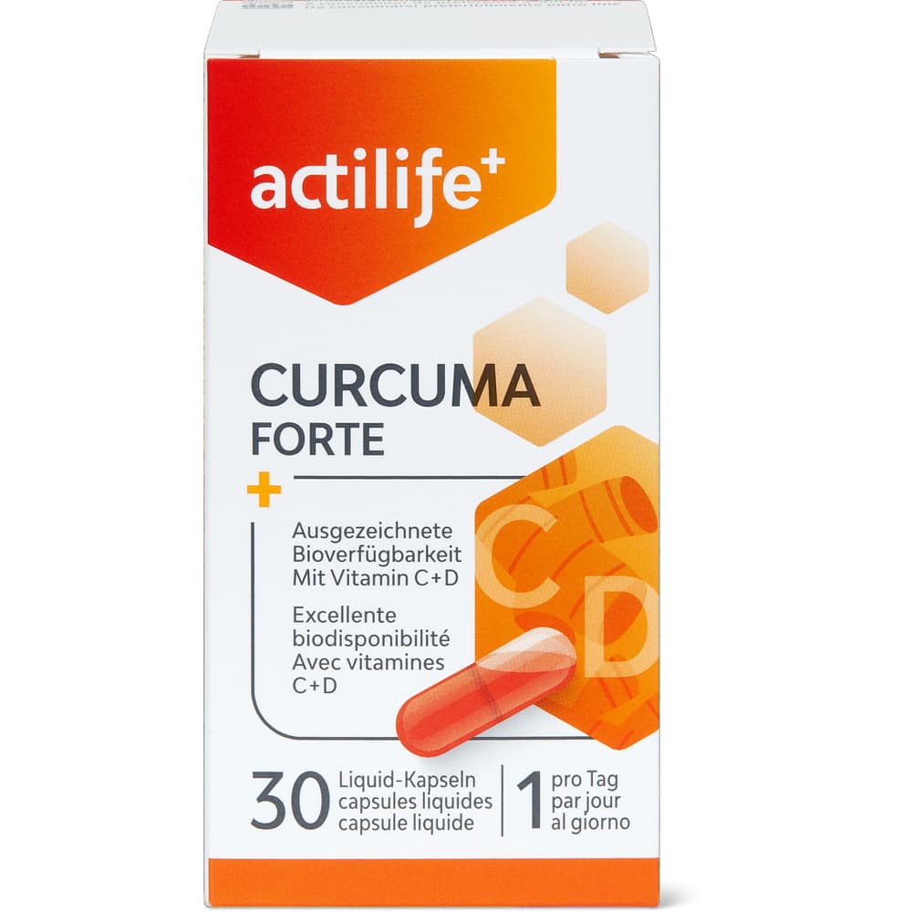 Actilife · Capsules de curcuma • Migros