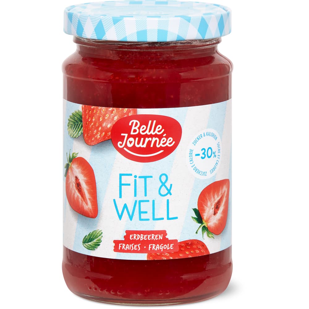 Belle Journée Fit & Well · jam · strawberries • Migros Online