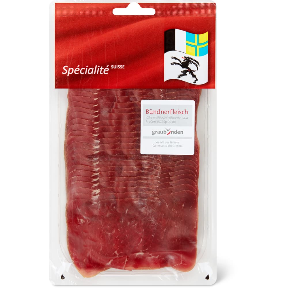 Spécialité Suisse · Grisons Meat • Migros