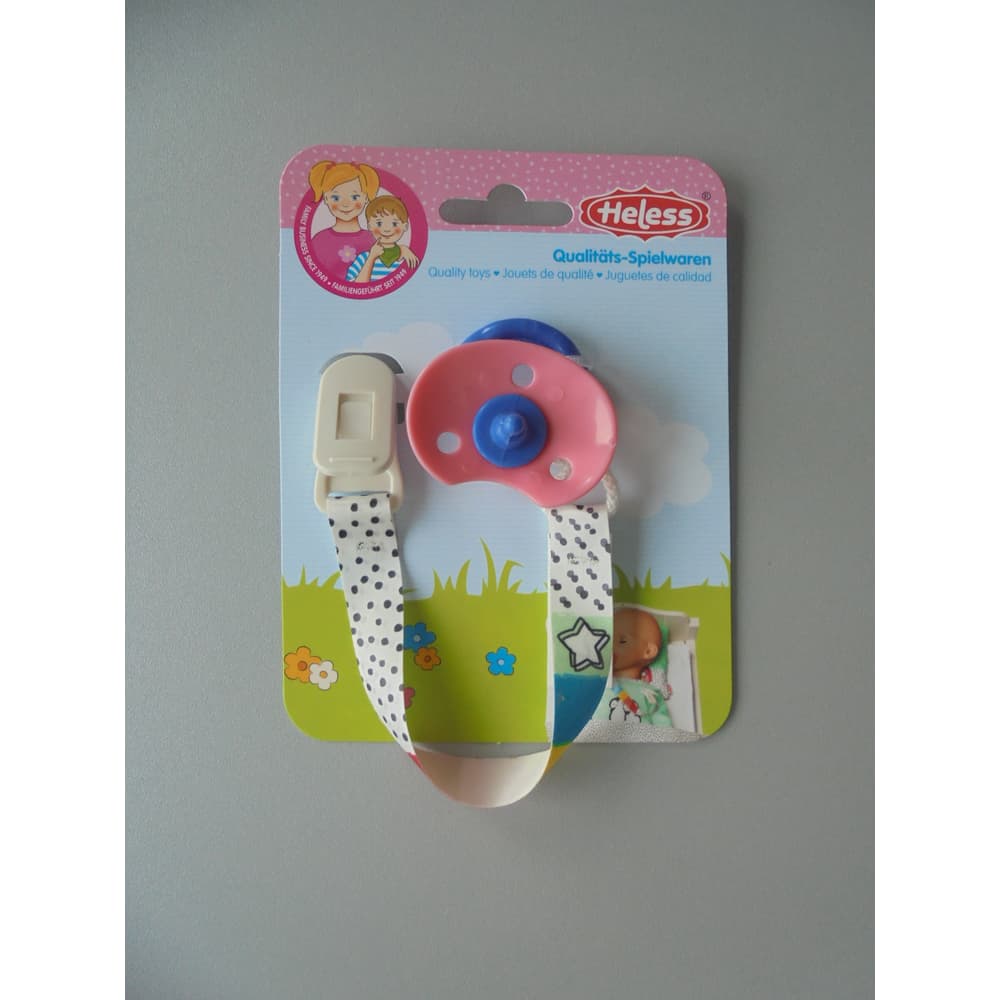 Heless · Puppen Schnullerband mit Clip • Migros